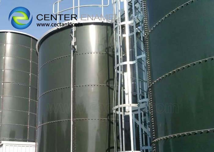 Glass Fused Steel Slurry Fermentation Tanks For Wastewater Treatment ...