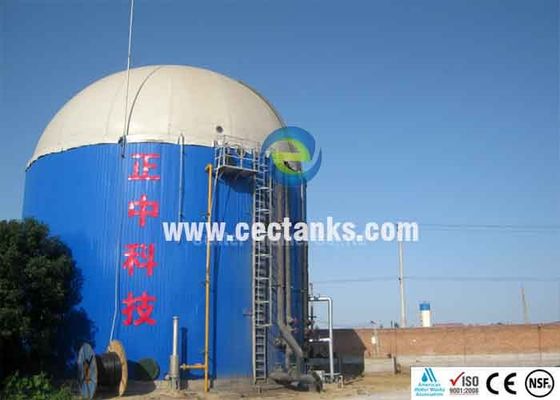 Double Membrane Roof Biogas Storage Tank 50000 / 50k Gallon Water ...