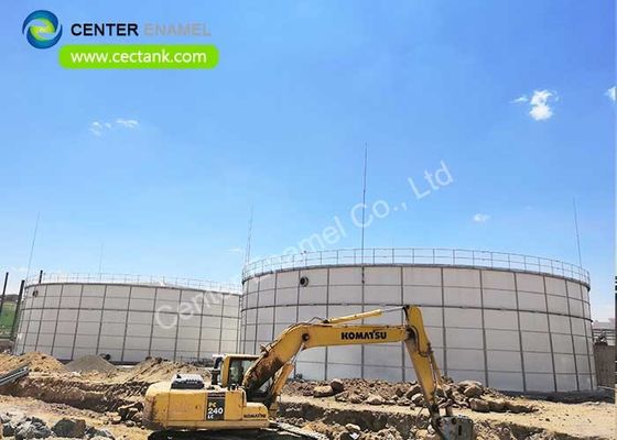 Fusion Bonded Epoxy Coated Steel Bolted Tank 20m3 Liquid Impermeable