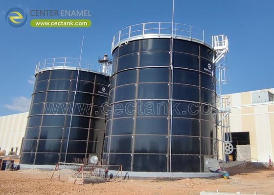 Rapid Installation GFS Tanks Used as Pharmaceutical Wastewater Tanks