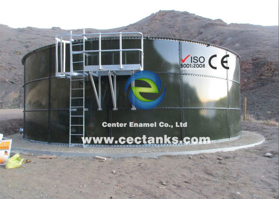 Concrete Or Glass Fused Steel Fire Water Tank , Site - Assembled ...