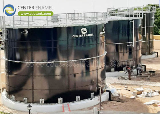 Bolted Steel Sludge Storage Tanks / AWWA D103-09 Design Standards Water ...
