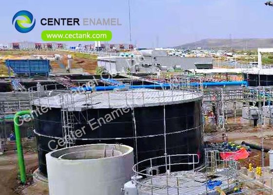 High-quality Stainless Steel Bolted Liquid Storage Tanks With AWWA D103 ...