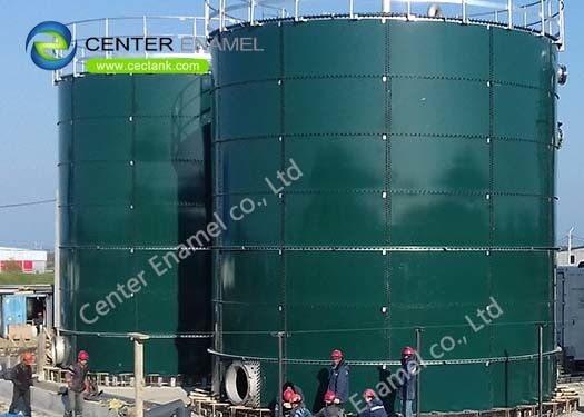 PH11 Biogas Storage Tank With Double Membrane Gas Holder