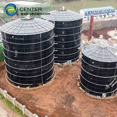 Water Sewage Wastewater Holding Storage Tanks 18000m3 Anti Adhesion
